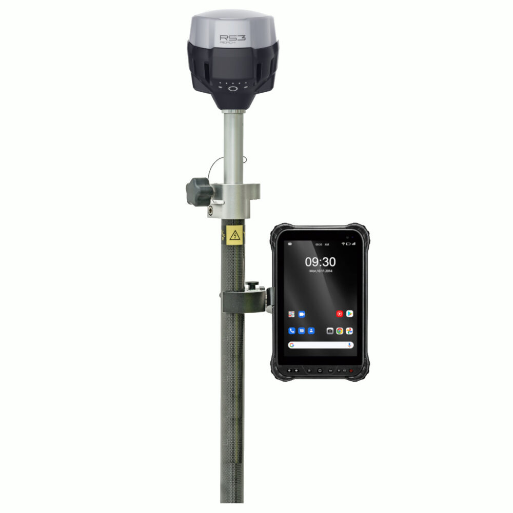 Emlid Survey Pole with Device Holder | Droprise
